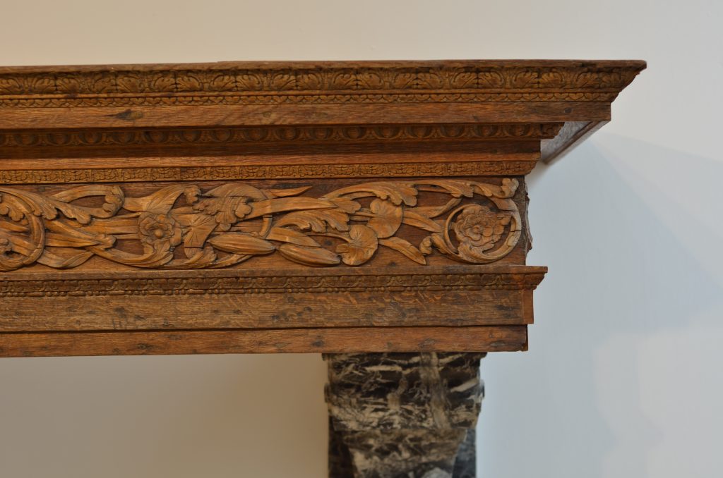Dutch Rococo Fireplace Antique